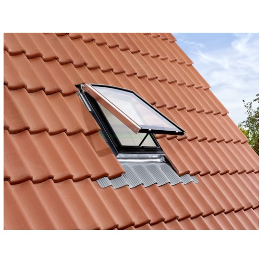 Velux Dakraam klassiek 6 pans blank koper GVR 3K2 1159PS | Van ...