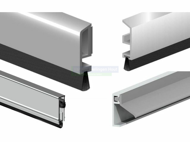 Tochtprofiel IBS -31 ALUM PL1000mm | Van Houwelingen Hout Webshop