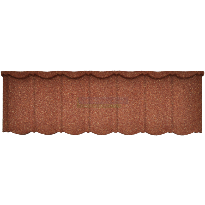 Monier AeroDek Tradition Plus aarderood (02) 7-pans element | Van ...