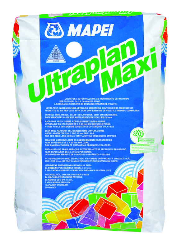 Mapei Ultraplan Maxi zak 25 kg egaline 3-40 mm | Van Houwelingen Hout ...